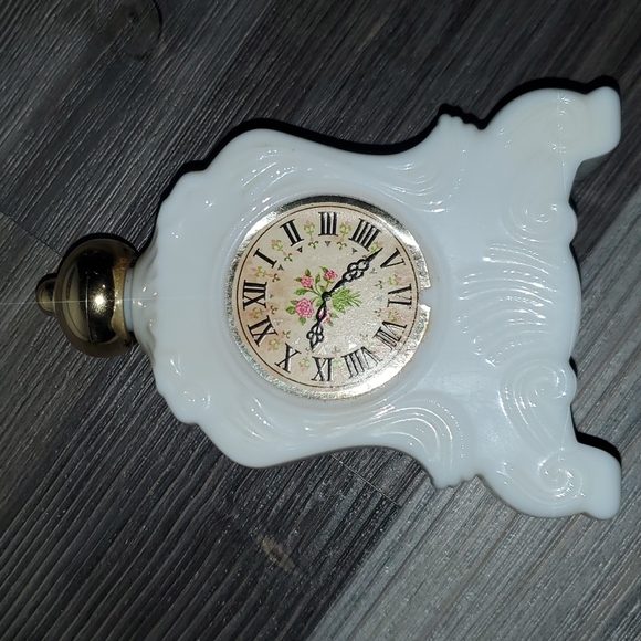 Avon | Accents | Vintage Mcm Avon Charisma Foaming Bath Oil Empty Bottle Clock | Poshmark